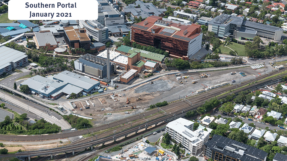 Guide to tunnel portals - Cross River Rail