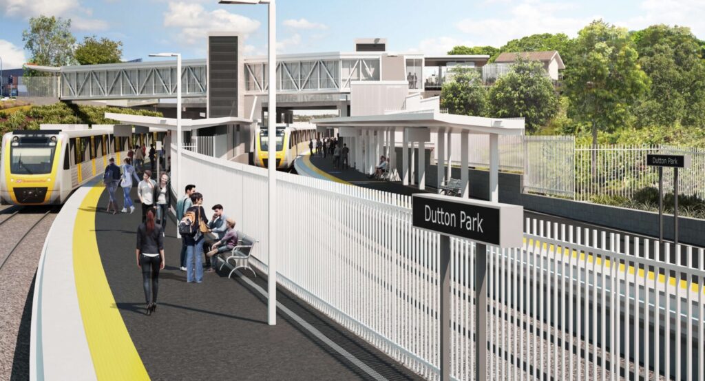 Dutton Park station accessibility rebuild - Cross River Rail