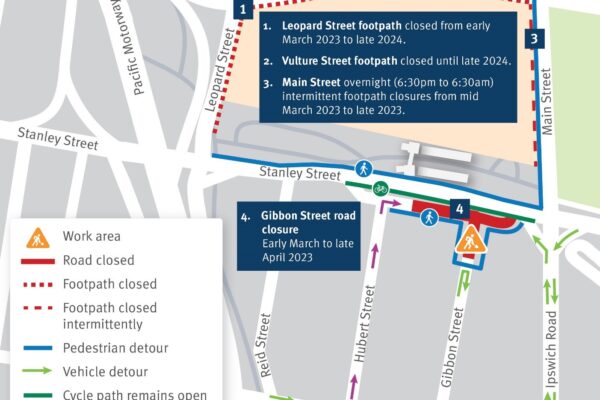 Woolloongabba Construction - Cross River Rail