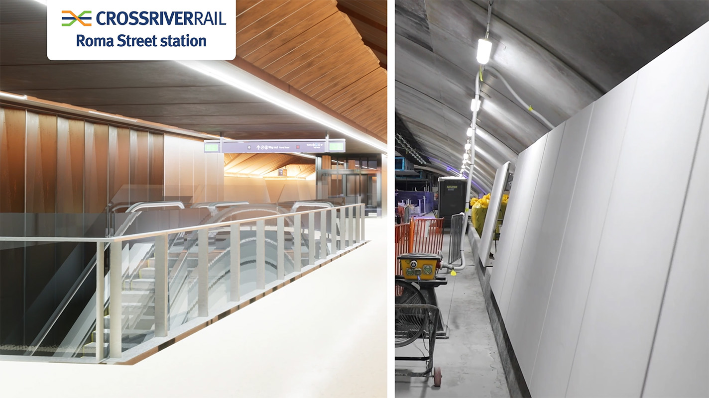 Incredible progress underway as Cross River Rail reveals itself - Cross ...