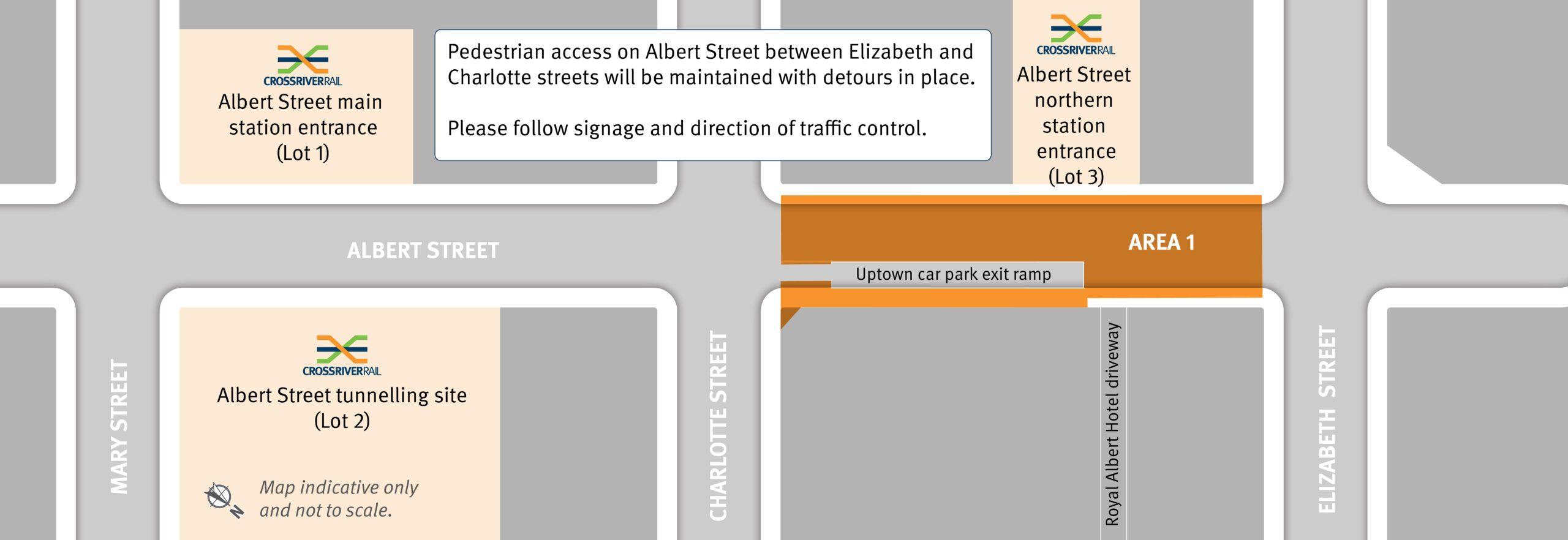 Constructing the Green Spine - Cross River Rail